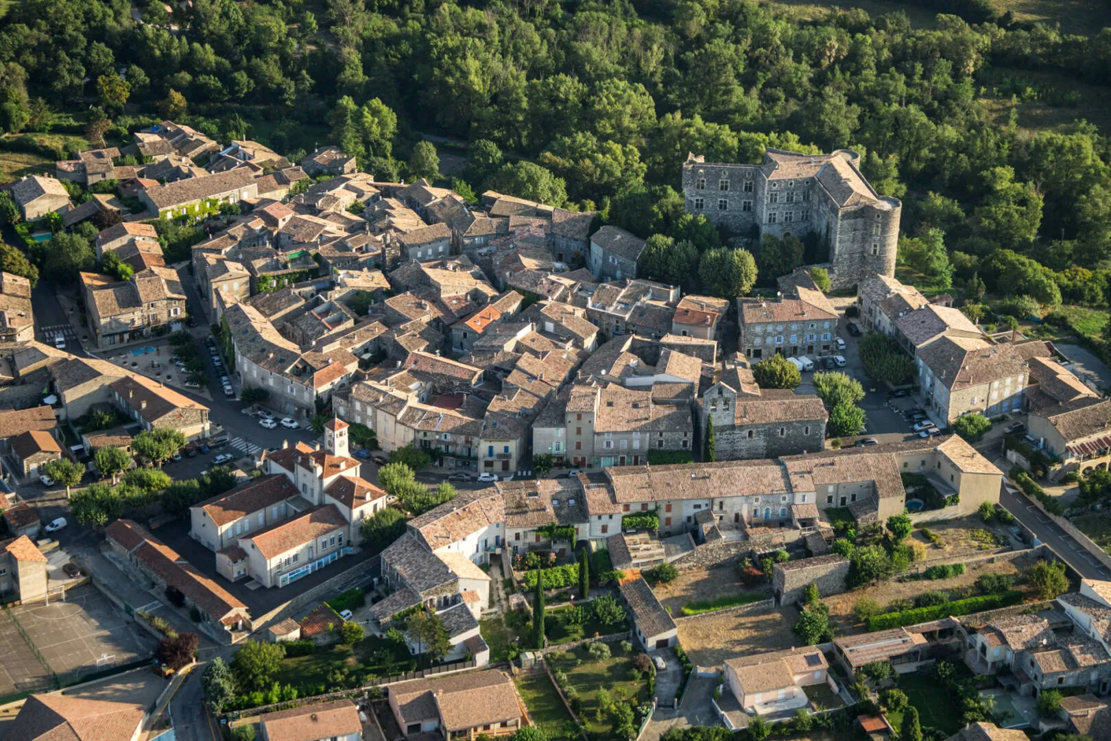 Alba-la-Romaine : a village with outstanding character, Sites and ...